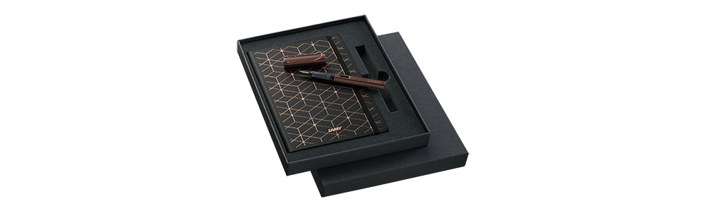 LAMY Safari Fountain Pen with A5-size Softcover Notebook | Matt Charco ...
